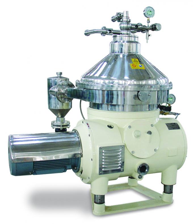 Separatore industriale del latte, separatore centrifugo continuo per trattamento del latte